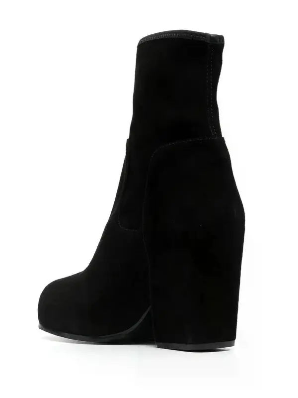 Random Identities 90mm Suede Ankle Boots