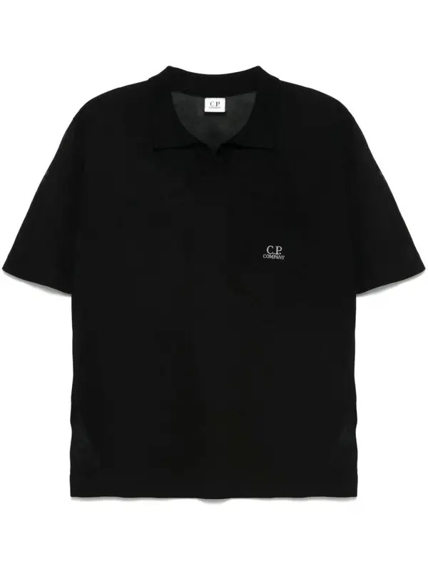 C.P. COMPANY Logo-embroidered T-shirt