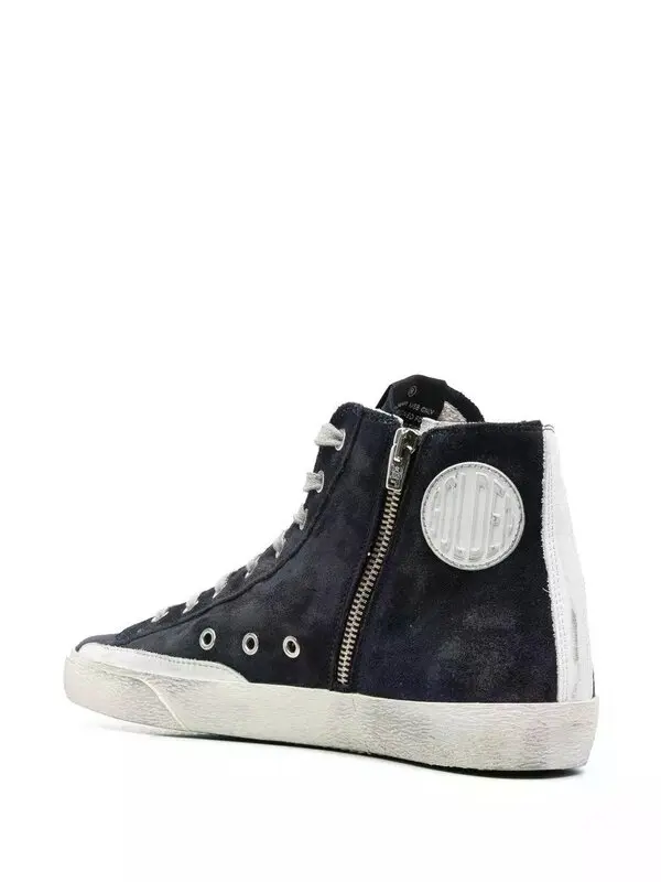 GOLDEN GOOSE Francy High-top Sneakers - Blue