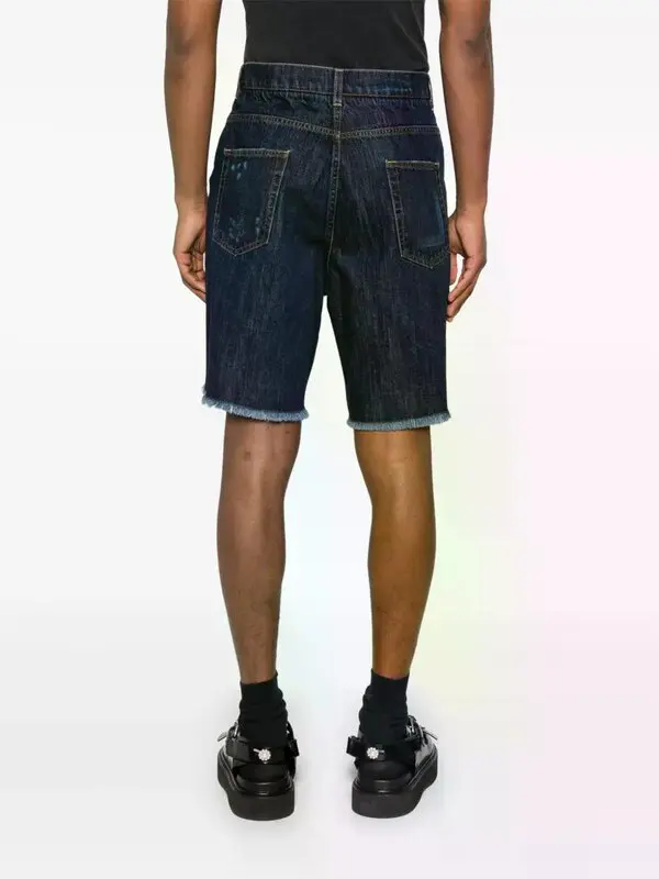 Dolce & Gabbana Embellished Denim Shorts