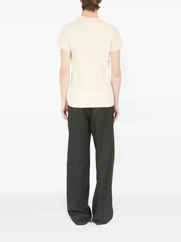 MAISON MARGIELA Logo-embroidered Cotton T-shirt
