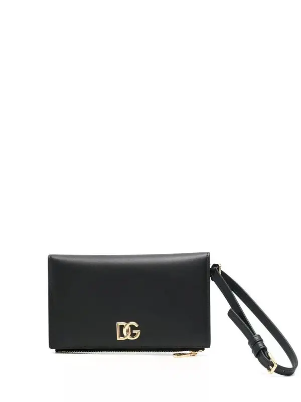 Dolce & Gabbana Logo-lettering Clutch Bag
