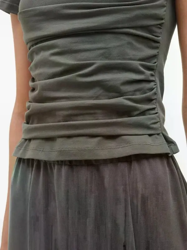 B+AB Ruched Detail T-shirt
