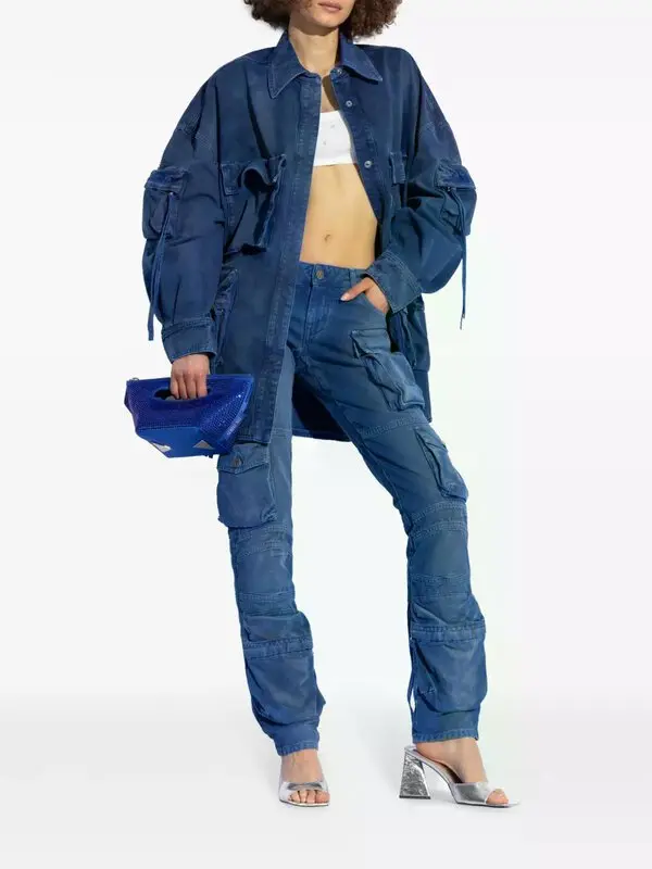 Attico Low-rise Cargo Jeans
