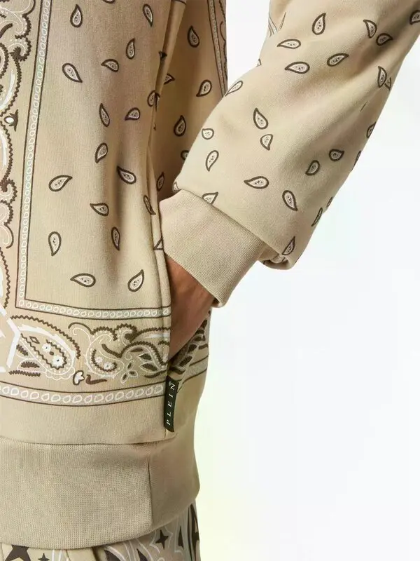 Philipp Plein Logo-patch Cotton Hoodie