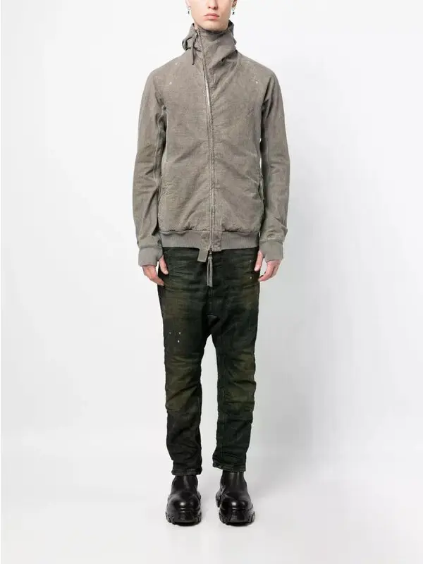 Boris Bidjan Saberi Asymmetric Drop-crotch Jeans