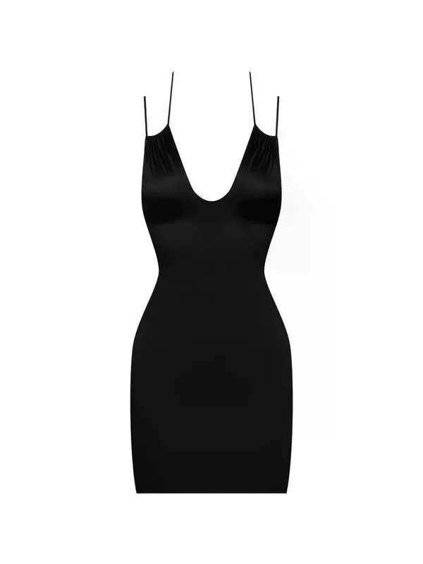 MAISON CLOSE French Kiss Mini Dress - Black