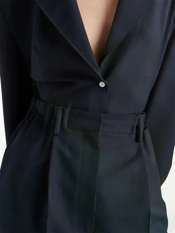 Prada Pressed-crease Tailored Trousers