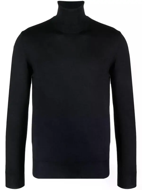 Altea Roll-neck Virgin Wool Jumper - Black