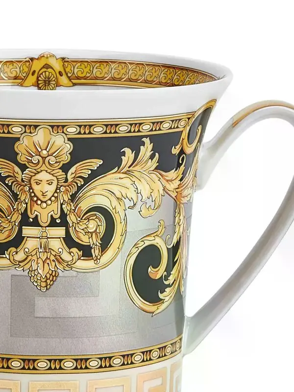Versace Prestige Gala Porcelain Mug - Grey