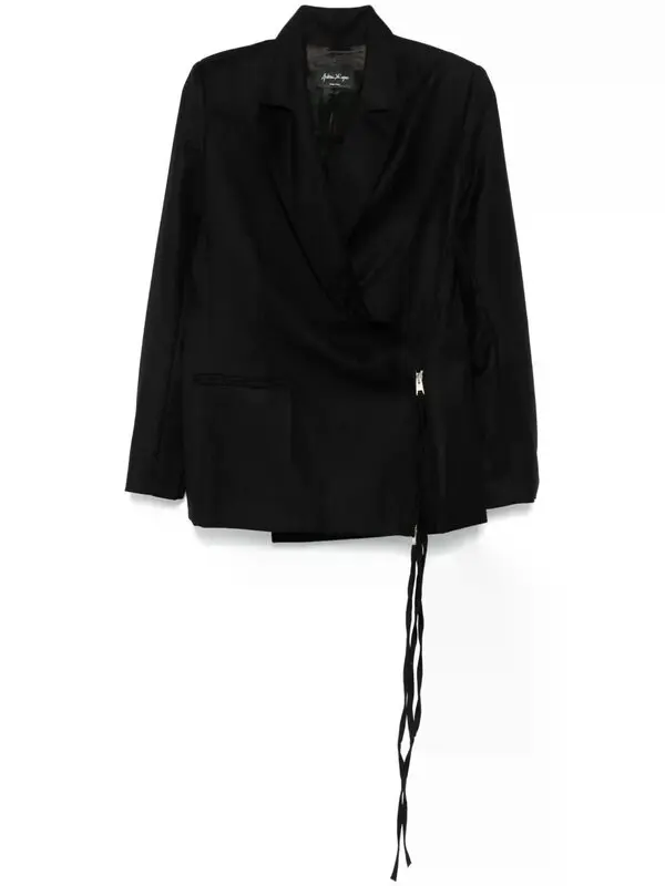 Andrea Ya'aqov Wrap Blazer