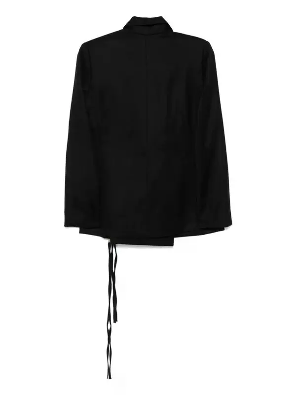 Andrea Ya'aqov Wrap Blazer