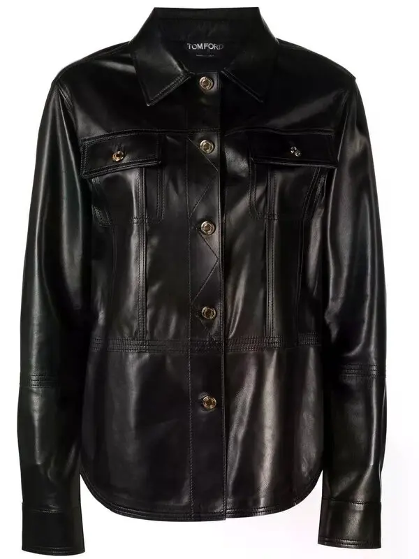 TOM FORD Calf Leather Shirt