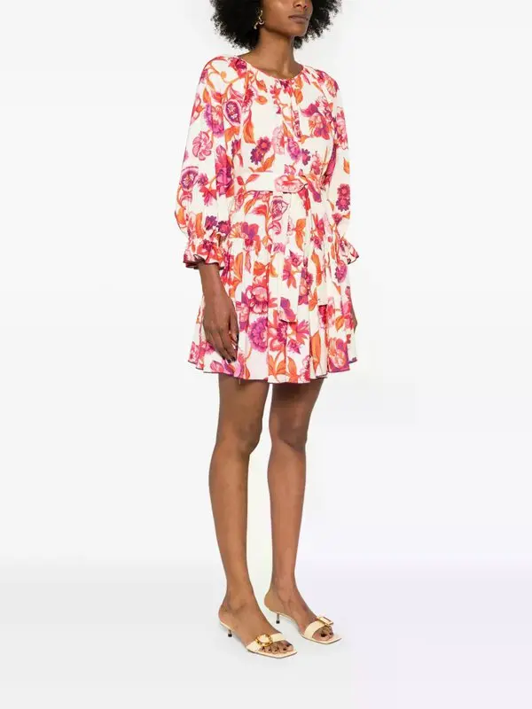 La DoubleJ The Uma Belted Mini Dress