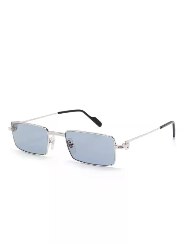 Cartier Rectangle Frame Sunglasses