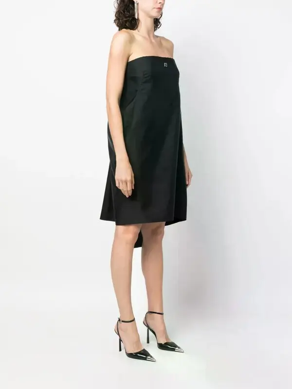 Givenchy Strapless A-line Midi Dress