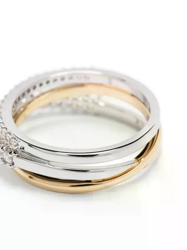 SWAROVSKI Hyperbola Ring With Crystal Embellishment
