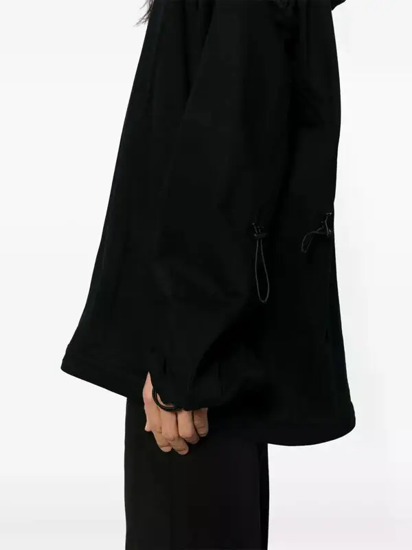 JUUN.J Logo Embroidered Hoodie