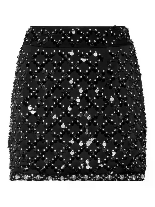 Philipp Plein Embellished Mini Skirt