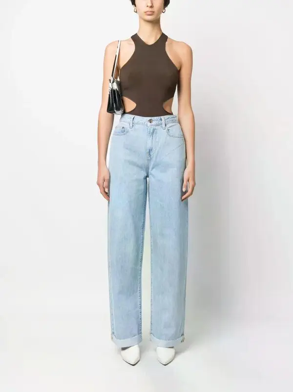 WASHINGTON DEE-CEE High-waist Wide-leg Jeans