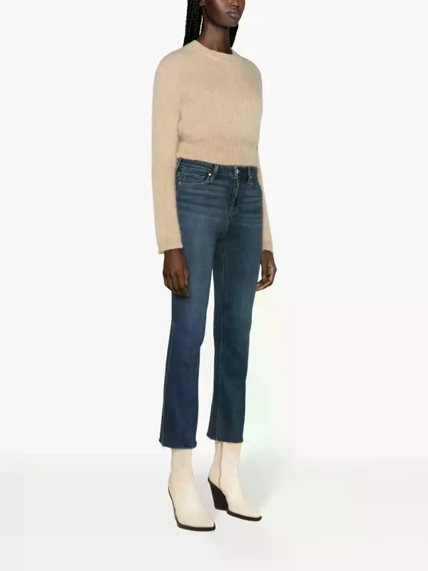 Paige Claudine Raw Cut-hem Jeans
