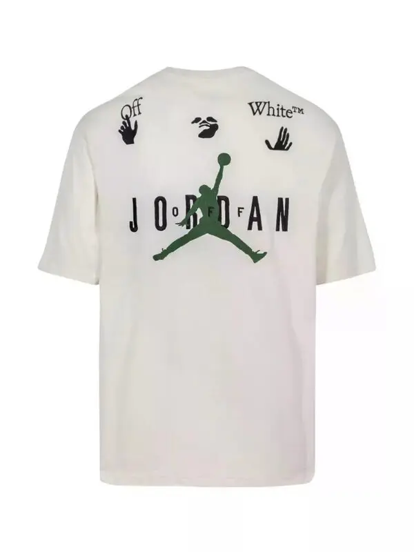 JORDAN X Off- Short-sleeve T-shirt - White