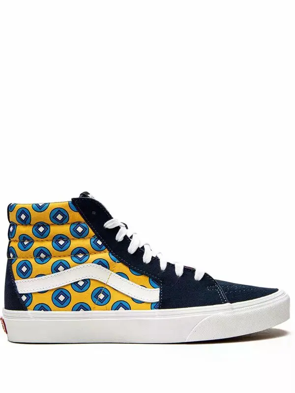 VANS Sk8-hi Tie Print Mix High Top Sneakers