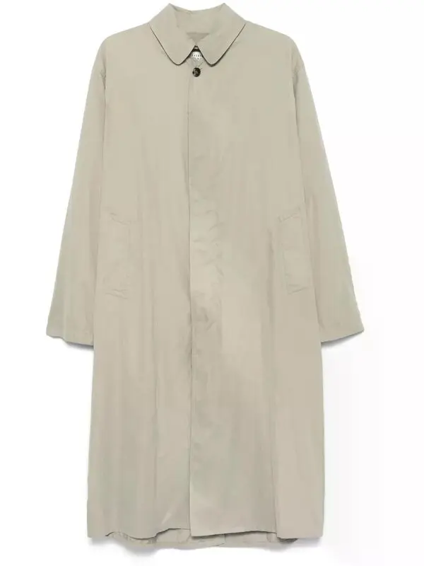 MAISON MARGIELA Four-stitch Logo Trench Coat