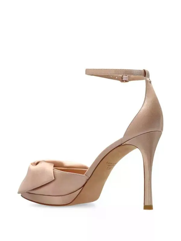 Kate Spade New York Satin Heeled Pumps - Neutrals
