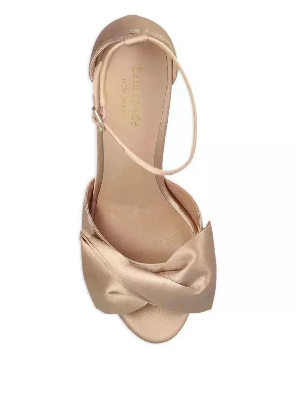 Kate Spade New York Satin Heeled Pumps - Neutrals