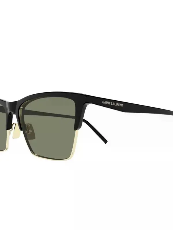 Saint Laurent Square-frame Sunglasses - Black