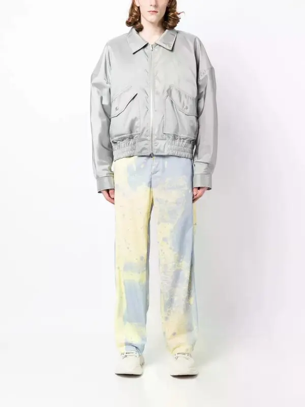 OAMC Spray-paint Effect Straight-leg Trousers