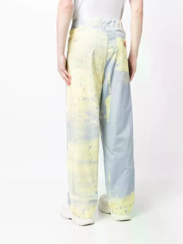 OAMC Spray-paint Effect Straight-leg Trousers