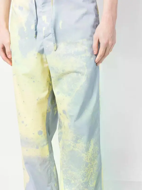OAMC Spray-paint Effect Straight-leg Trousers