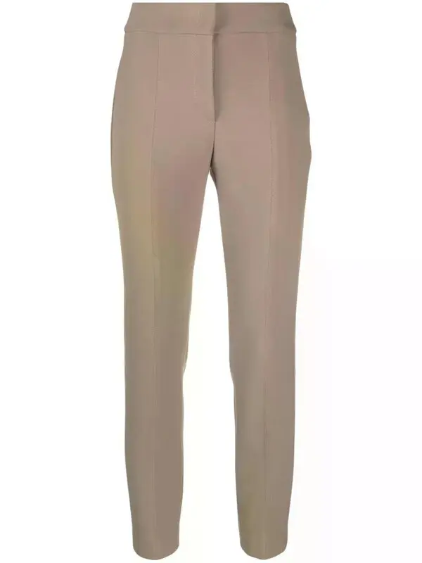 Peserico Cropped Slim-fit Trousers