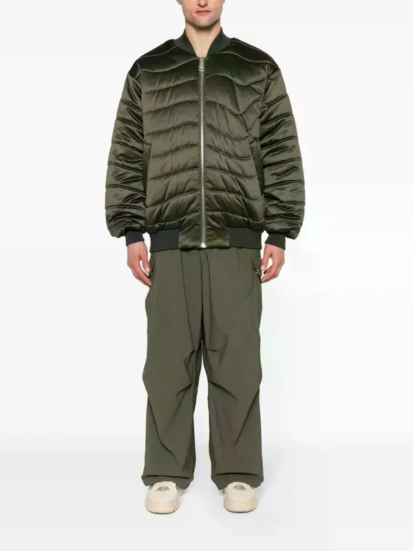 Rhude Pinstriped Straight-leg Cargo Trousers