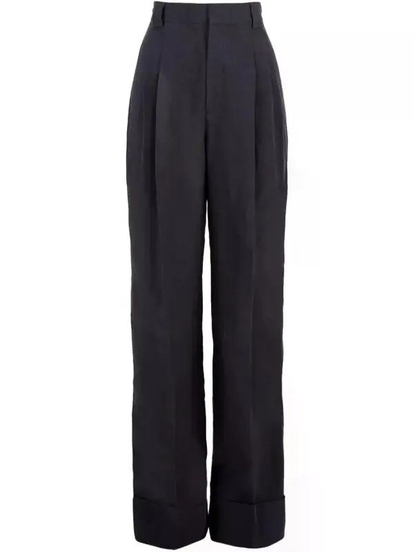 Zeus+dione High-waisted Wide-leg Trousers