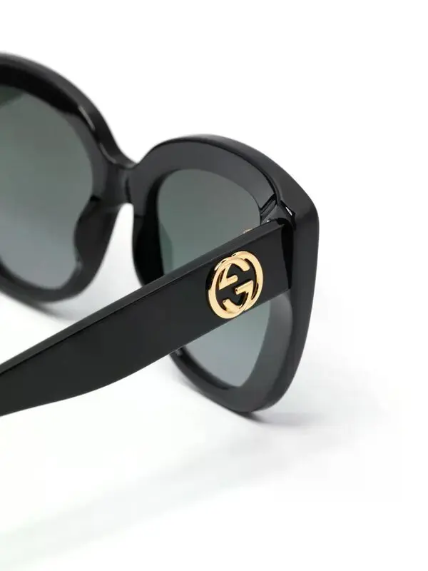Gucci Interlocking G Sunglasses - Black