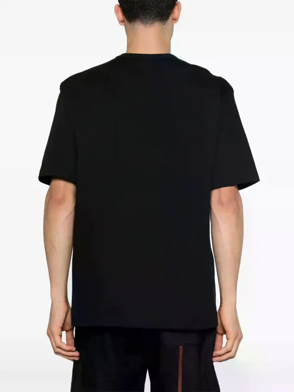 Comme Des Garçons Logo-print T-shirt - Black