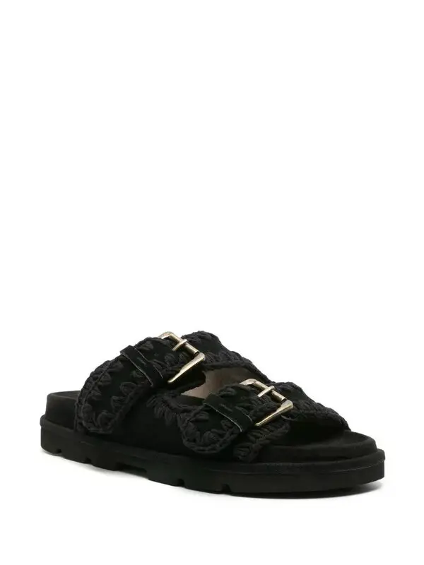 Mou Bio Suede Sandals