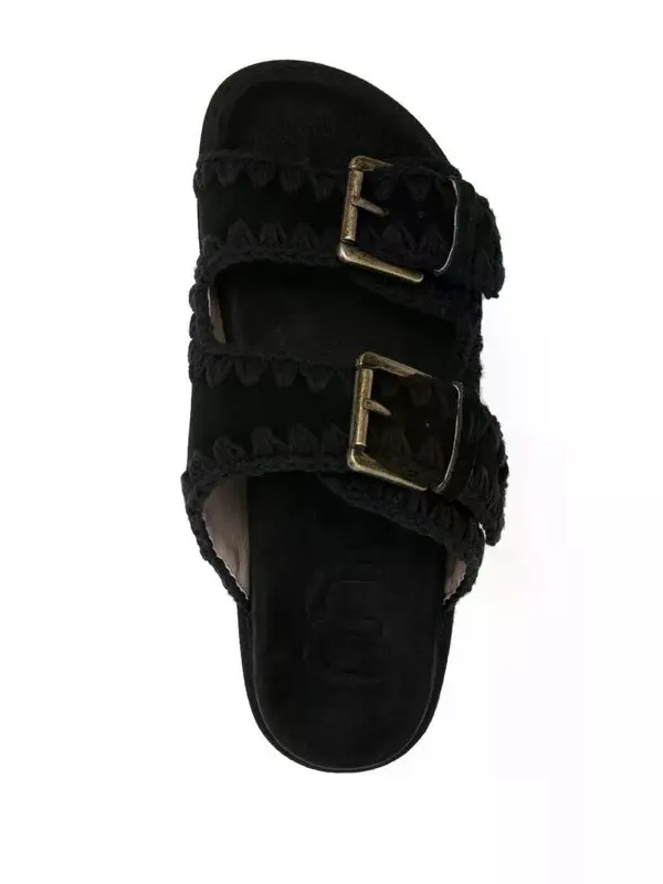 Mou Bio Suede Sandals