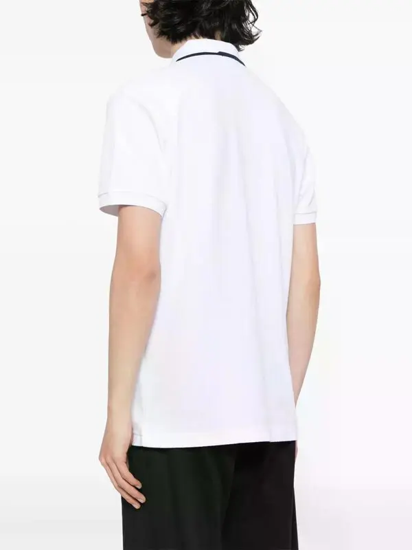 BOSS Logo-print Cotton Polo Shirt