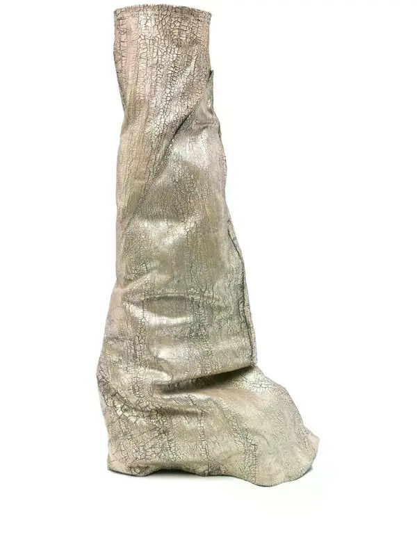 Rick Owens Fetish Boots - Gold