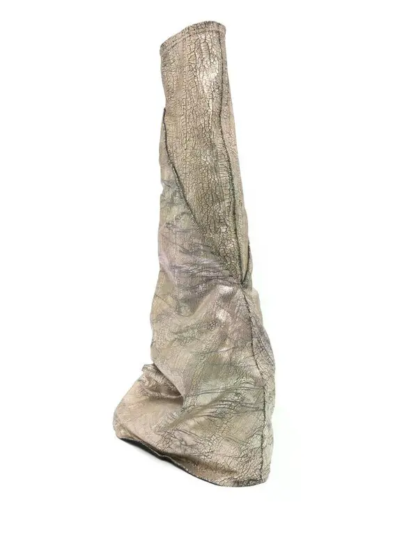 Rick Owens Fetish Boots - Gold