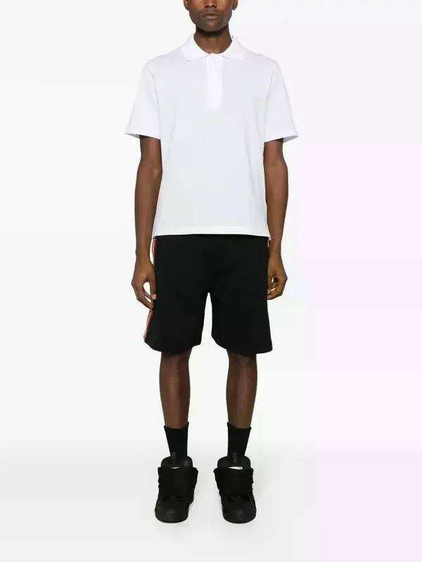 LANVIN Short-sleeve Cotton Polo Shirt