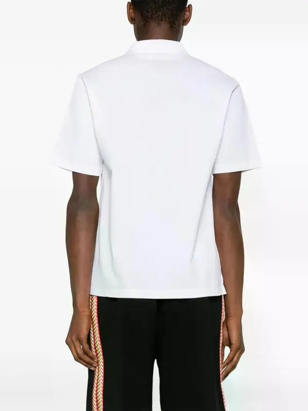 LANVIN Short-sleeve Cotton Polo Shirt