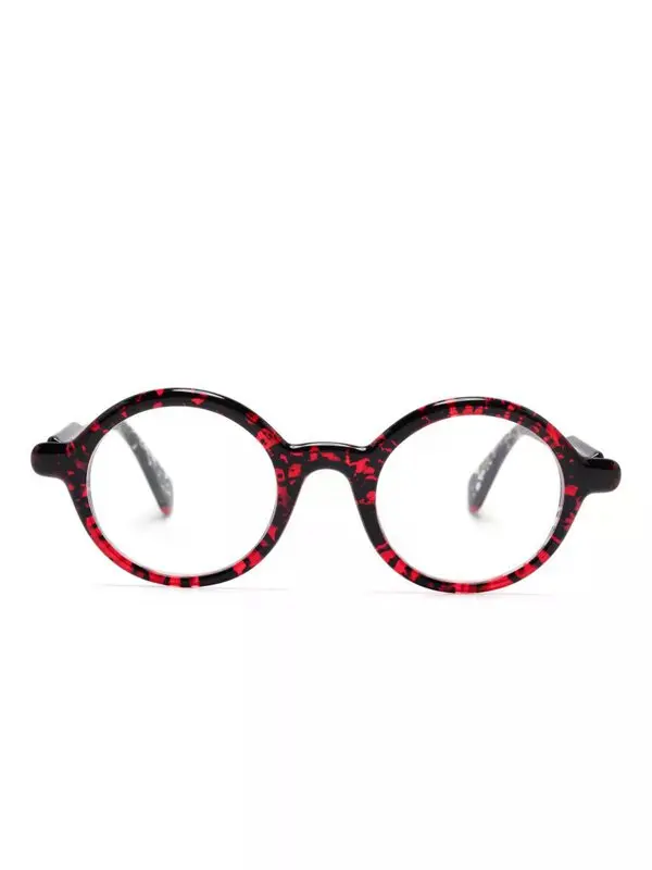 ETNIA BARCELONA Brutal Round Frame Eyeglasses - Red