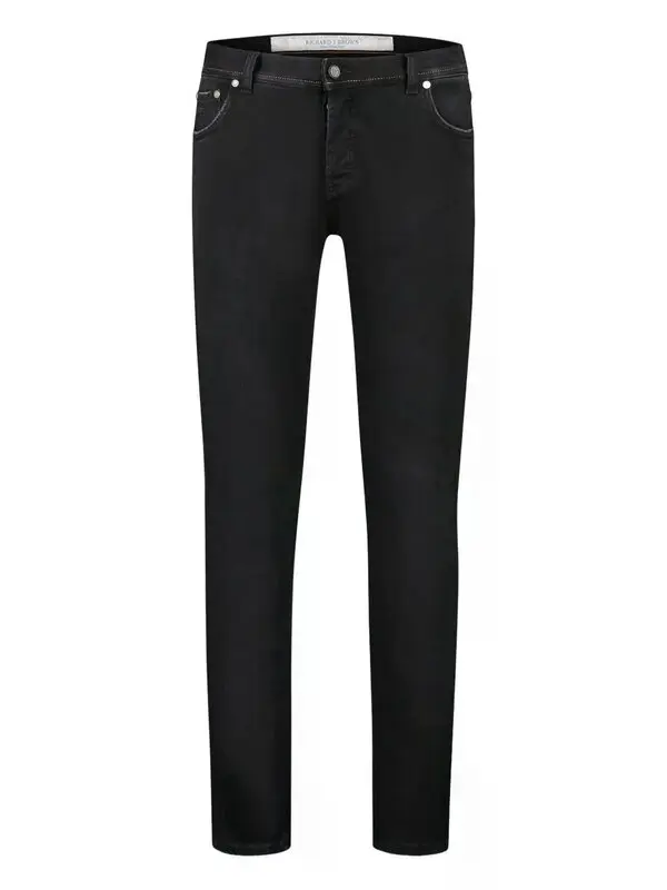 RICHARD J. BROWN Logo-patch Jeans - Black