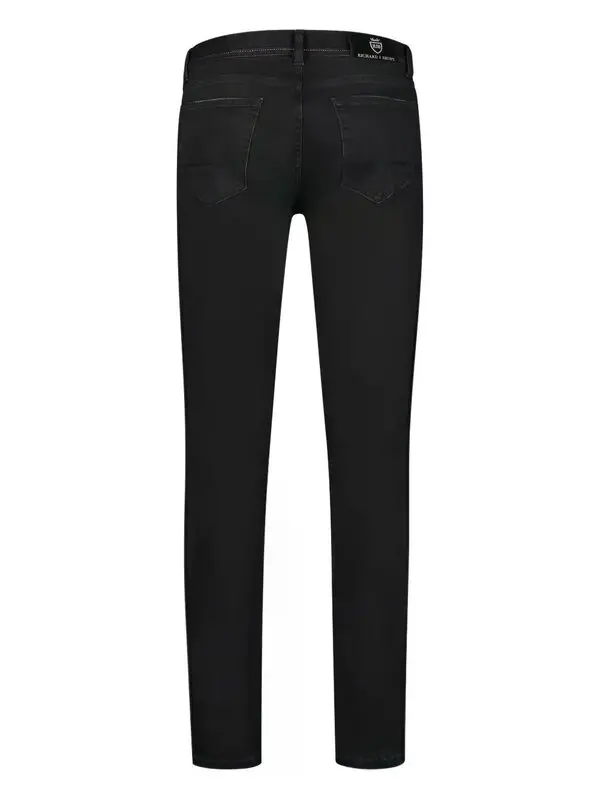 RICHARD J. BROWN Logo-patch Jeans - Black