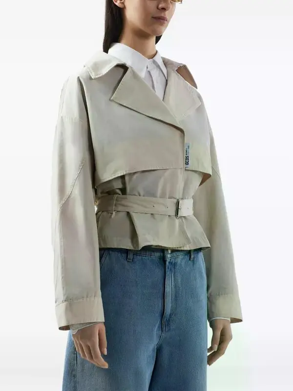 Gcds Belted Long-sleeved Jacket